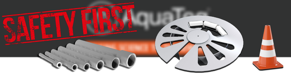 Important safety actions when working with pipe cleaning — AquaTeq