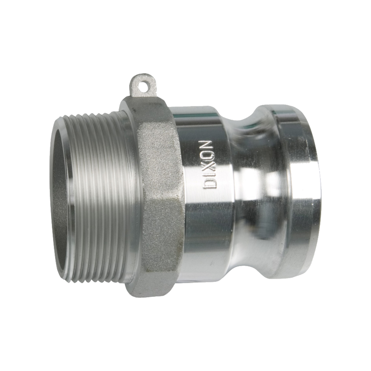 Kamlock male coupling with male thread — AquaTeq